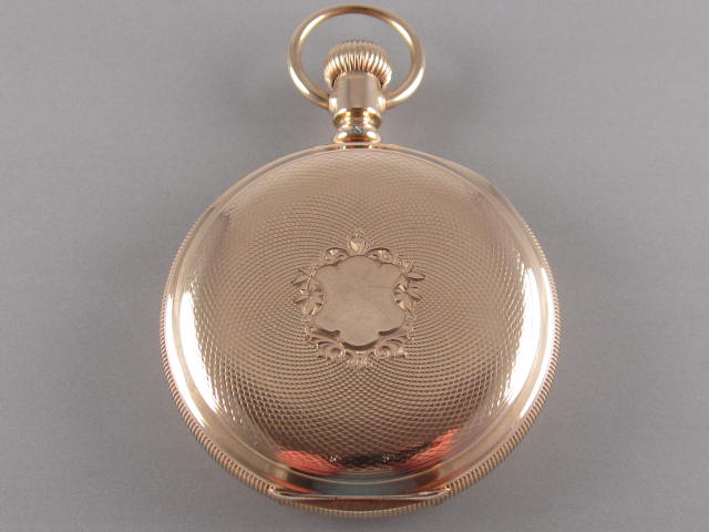 Watches by HourMinSec - 14K Gold Waltham Pocket Watch model 1872 Fancy Dial 16 size - American ...